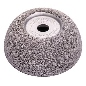 2-1/2" 60 Grit Dome Buffing Wheel - Kimball Midwest