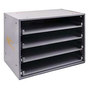 Space Saving Depth Large Drawer Roller Rack - Kimball Midwest