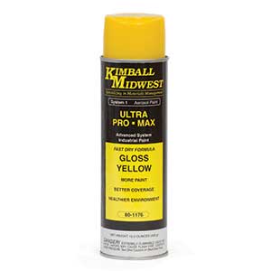 Gloss Yellow Ultra Pro•Max Fast-Dry Industrial Spray Paint - 20 oz. Can ...