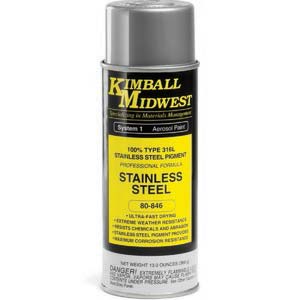 Type 316 Stainless Steel Acrylic Lacquer Spray Paint - 16 oz. Can ...