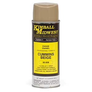 CM Beige Engine Oil-Based Enamel Spray Paint - Kimball Midwest