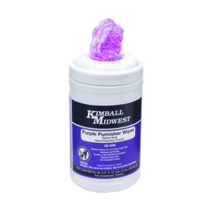 Purple Pumisher Heavy-Duty Hand Cleaning Towels - 70 Count - Kimball ...