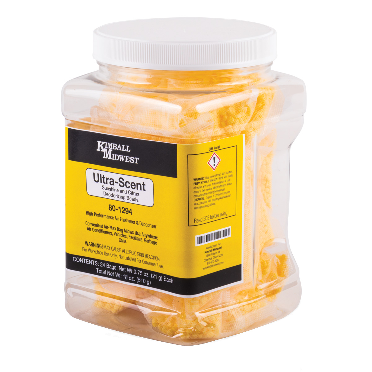 Sunshine & Citrus Ultra-Scent Deodorizing Beads - 24 - 1 oz. Bags ...