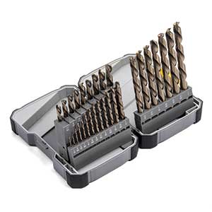 29 Piece Super Primalloy® Left Hand Industrial Length Heavy Duty Drill ...
