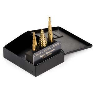 3 Piece Ultra-Bit™ Step Drill Set - Kimball Midwest