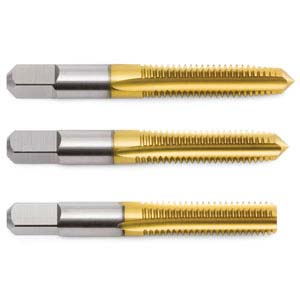 #10-32 Super Primalloy® SP+ TiN Tap Set (Taper, Plug & Bottom ...