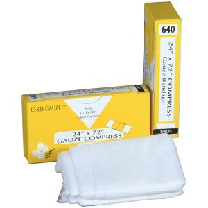 24" x 72" Gauze Compress - Kimball Midwest