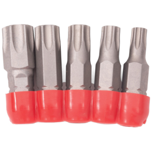 5 Piece Torx® Tamper Resistant Insert Bit Set (TR30 - TR55) - Kimball ...