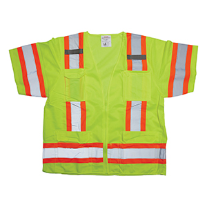 Type R, Class III Men's Surveyor's Vest - X-Large - Kimball Midwest