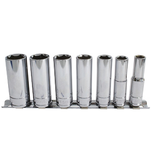 7 Pc. (3/8" - 3/4") 3/8" Drive Deep Socket Set - Kimball Midwest