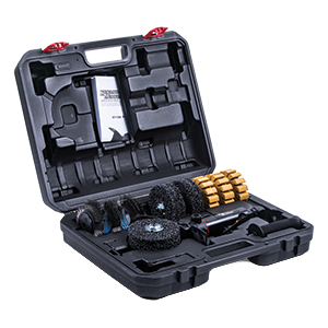 10 Pc. Pneumatic Rotary Surface Preparation Tool Kit - Kimball Midwest