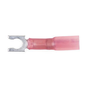 22 - 18 AWG Red Polyolefin Insulated Ultra-Link Crimp & Solder Spring ...