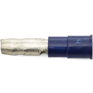 16 - 14 AWG Blue Vinyl Insulated Solderless Male (.180) Snap Plugs ...
