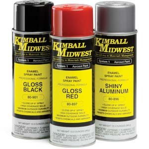 Dull Aluminum All-Purpose Enamel Spray Paint - 16 oz. Can - Case ...