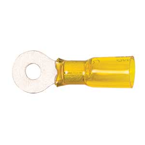 12 - 10 AWG Yellow Pro-Tech™ Nytrex Insulated Heat Shrink (#8 - #10 ...