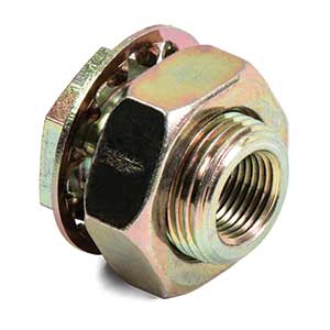3/8" Bulkhead Coupling - Kimball Midwest